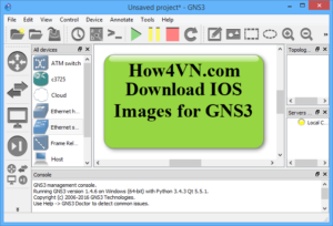 Tổng hợp các IOS Cisco dùng trong GNS3 - How4VN.com